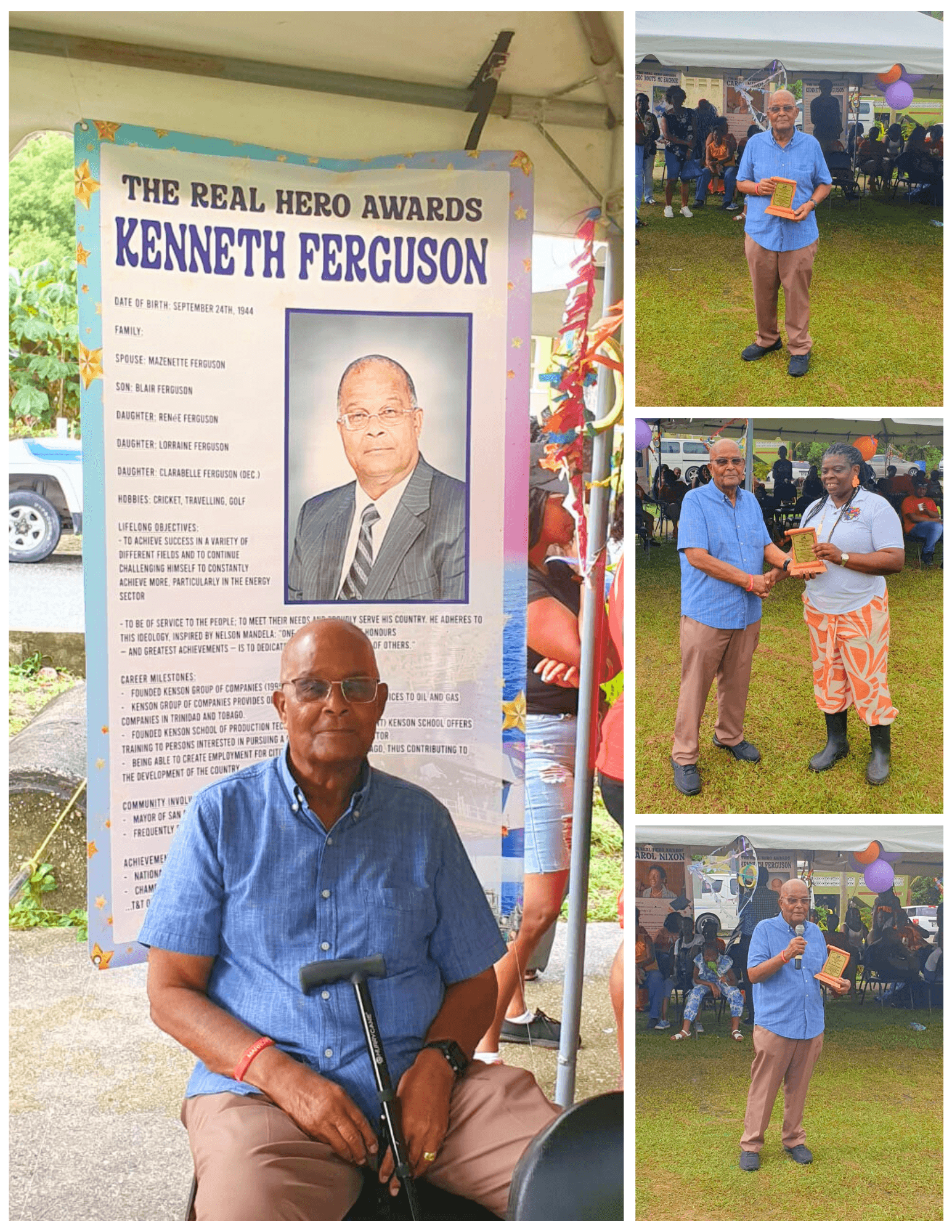 ‘The Real Hero’ Awardee 2025 - Mr. Kenneth Ferguson - Kenson Group